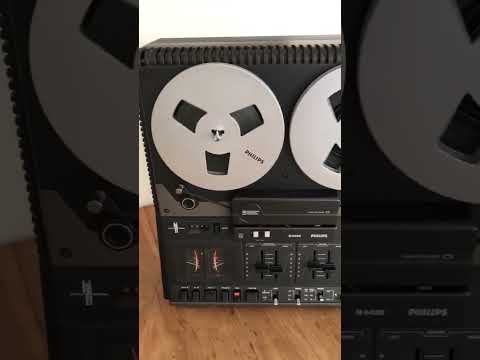 Vintage 1979 Philips N4420 Reel to reel tape player/recorder | Reverb