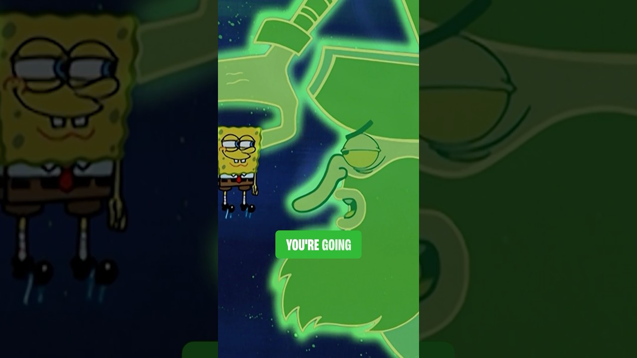 The Flying Dutchman being a MOOD for 1 minute straight 😤 | SpongeBob #Shorts