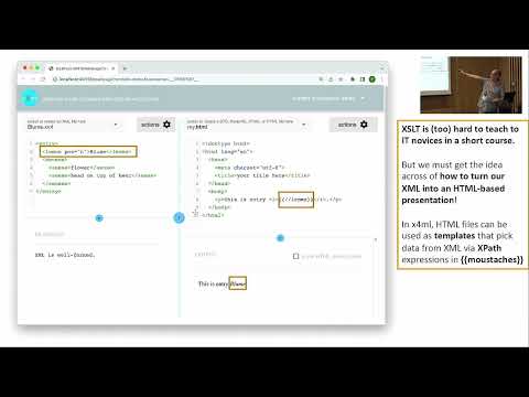 Peter Meyer: Teaching Digital Lexicography from Scratch: an Open-Source Tool for XML and HTML