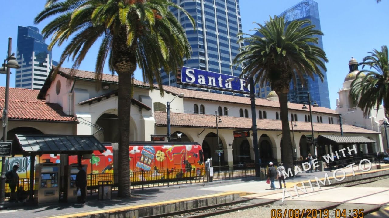 Amtrak Stations: Santa Fe Station San Diego, CA
