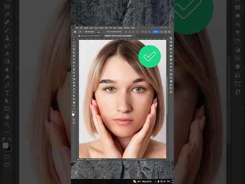 Chỉnh sửa da trong Photoshop - Face Builder editing - Skin Retouching - Photoshop Tutorial