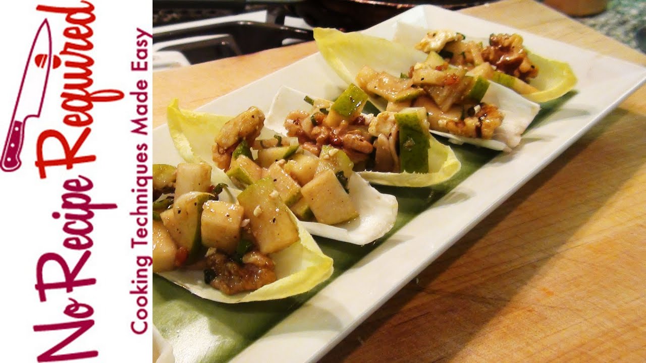 Pear, Gorgonzola, and Walnut Salad - NoRecipeRequired.com