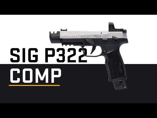 New: Competition Ready SIG Sauer P322 Comp in .22LR :: Guns.com