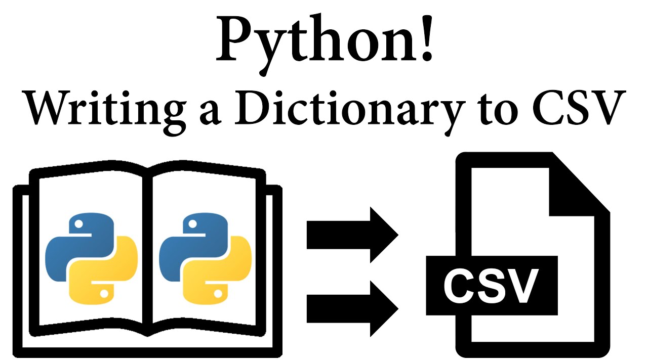 Python! Writing a Dictionary to CSV