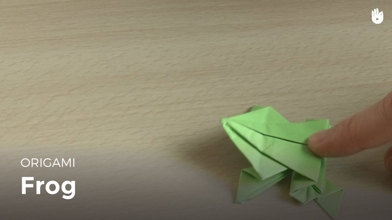 Origami frog - Learn How to Make Origami | Sikana