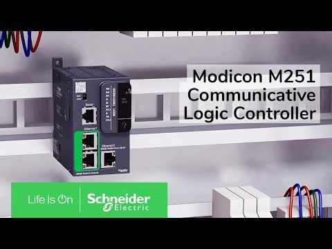 Schneider Electric - TM251MESE - PLC, 4 Input, USB RJ45 Serial, RTU ...