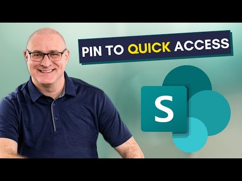 Pinning a Destination to Quick Access in SharePoint Online | Marc D Anderson's Blog