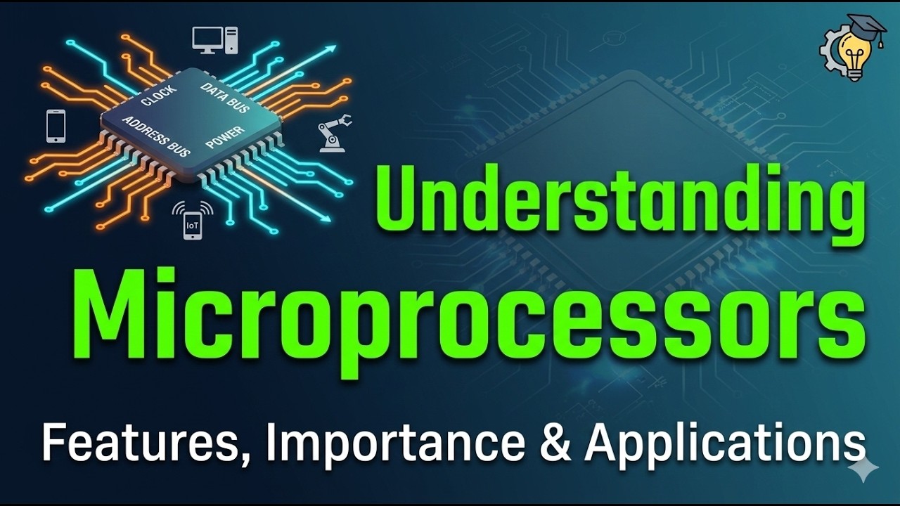 Understanding Microprocessors: Features, Importance, and Applications | Microprocessor Course Series