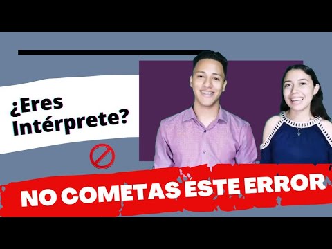 🚫 Cosas que NO debes hacer como intérprete | Tips para intérpretes | Curso de interpretación