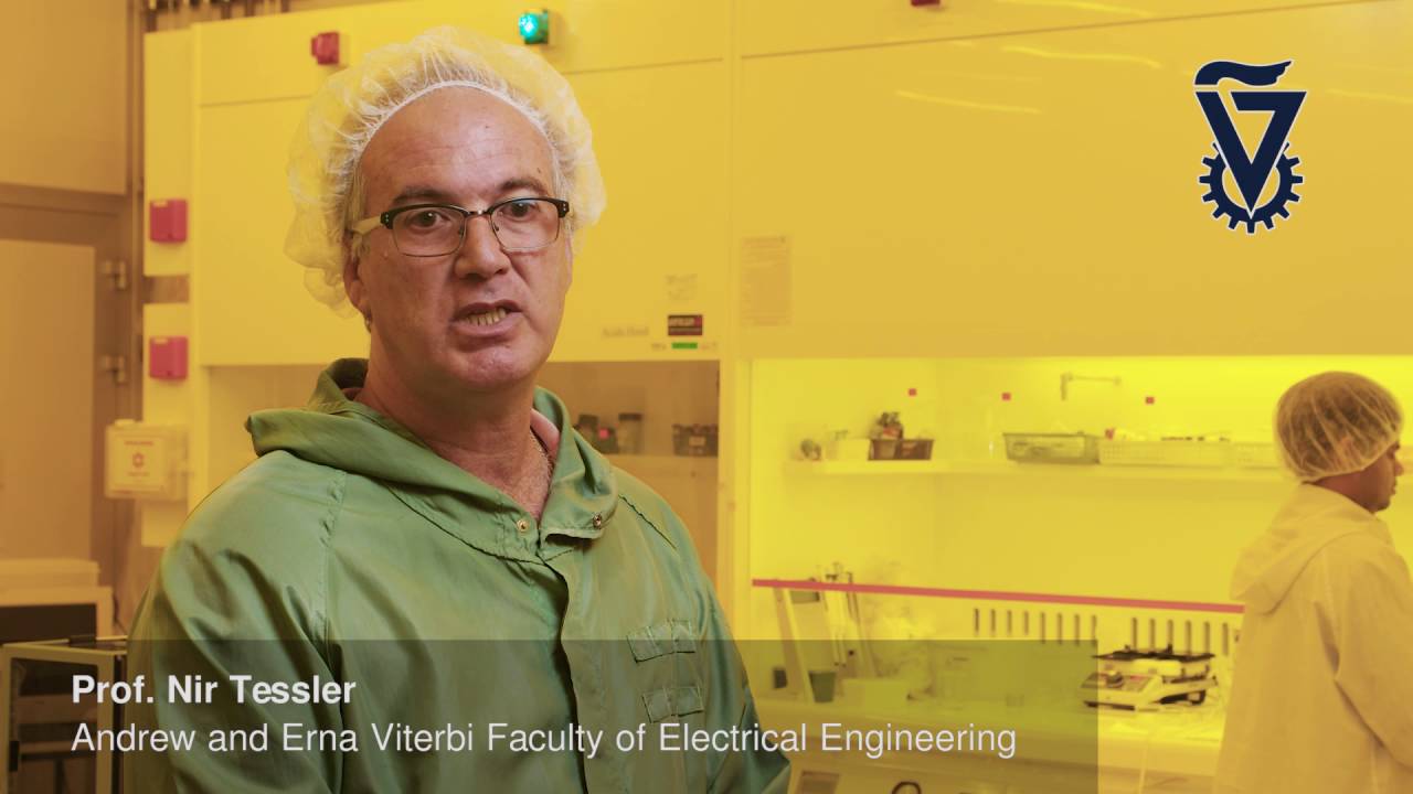 Prof  Nir Tessler Technion EBL electron beam lithography