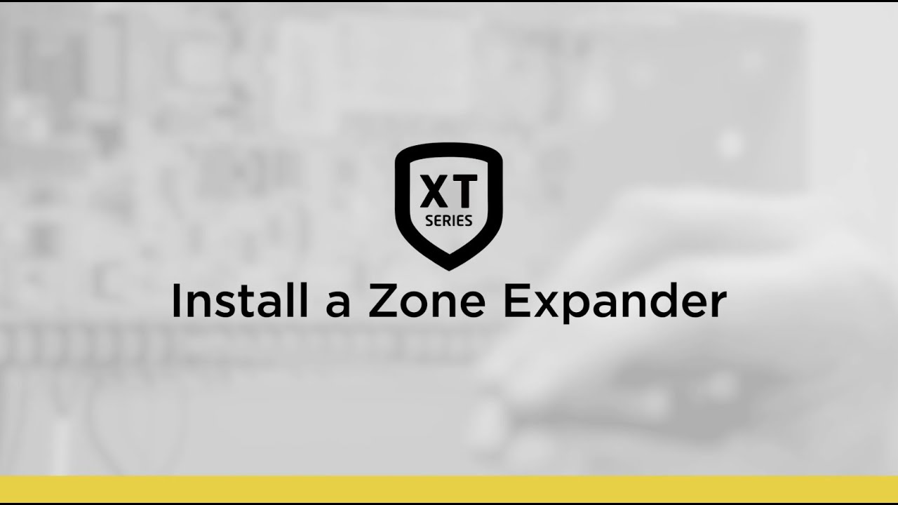 How to Install a Zone Expander to an XT Series Panel