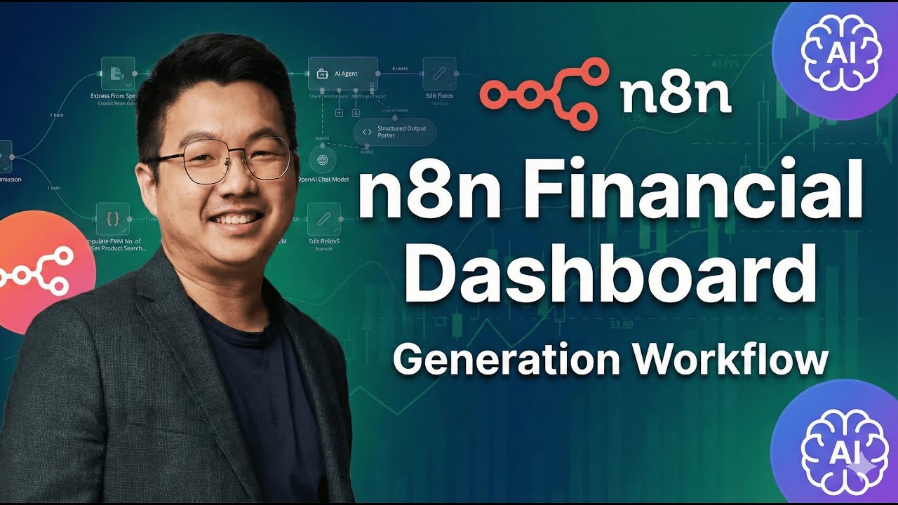 I Automated Financial Report Analysis with n8n + AI (Gemini OCR, Dashboard Generator, Vibe Coding)