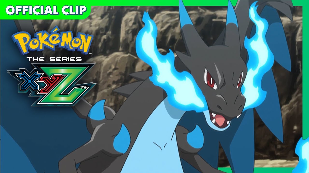 A Mega Charizard Battle! | Pokémon the Series: XYZ | Official Clip