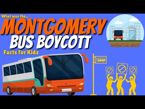 What was the Montgomery Bus Boycott | Montgomery Bus Boycott For Kids | Civil Rights