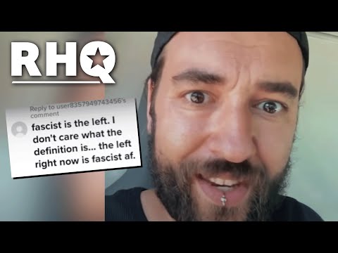 Right-Winger Learns The Definition Of Fascism