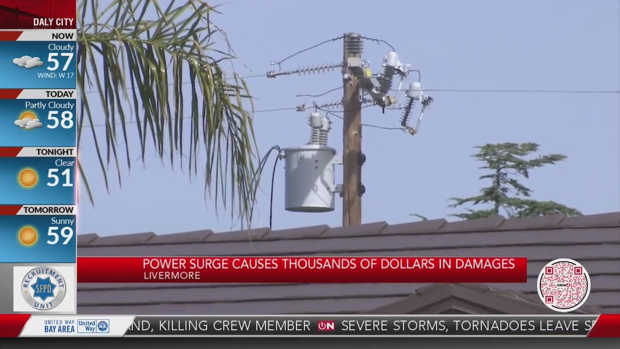 Power surge causes thousands of dollars in damages