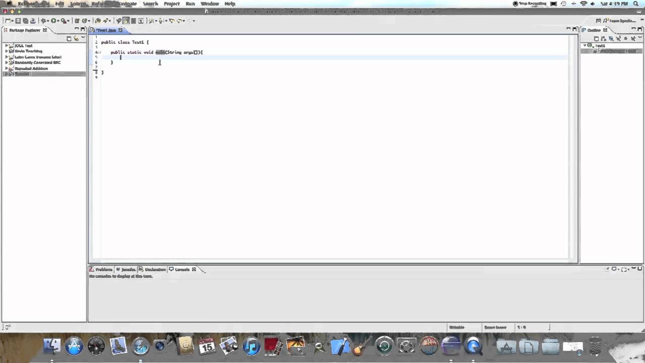 Java Beginner Tutorial 3: Your First Program!