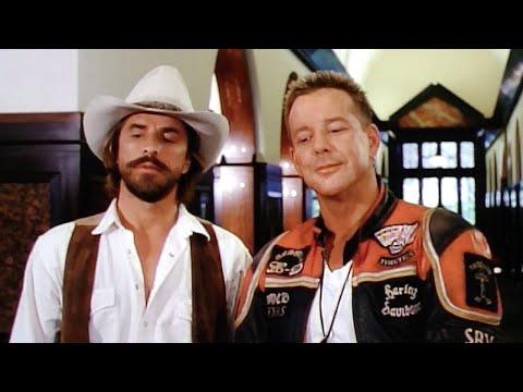 Harley Davidson and the Marlboro Man - Behind the scenes - Mickey Rourke and Don Johnson