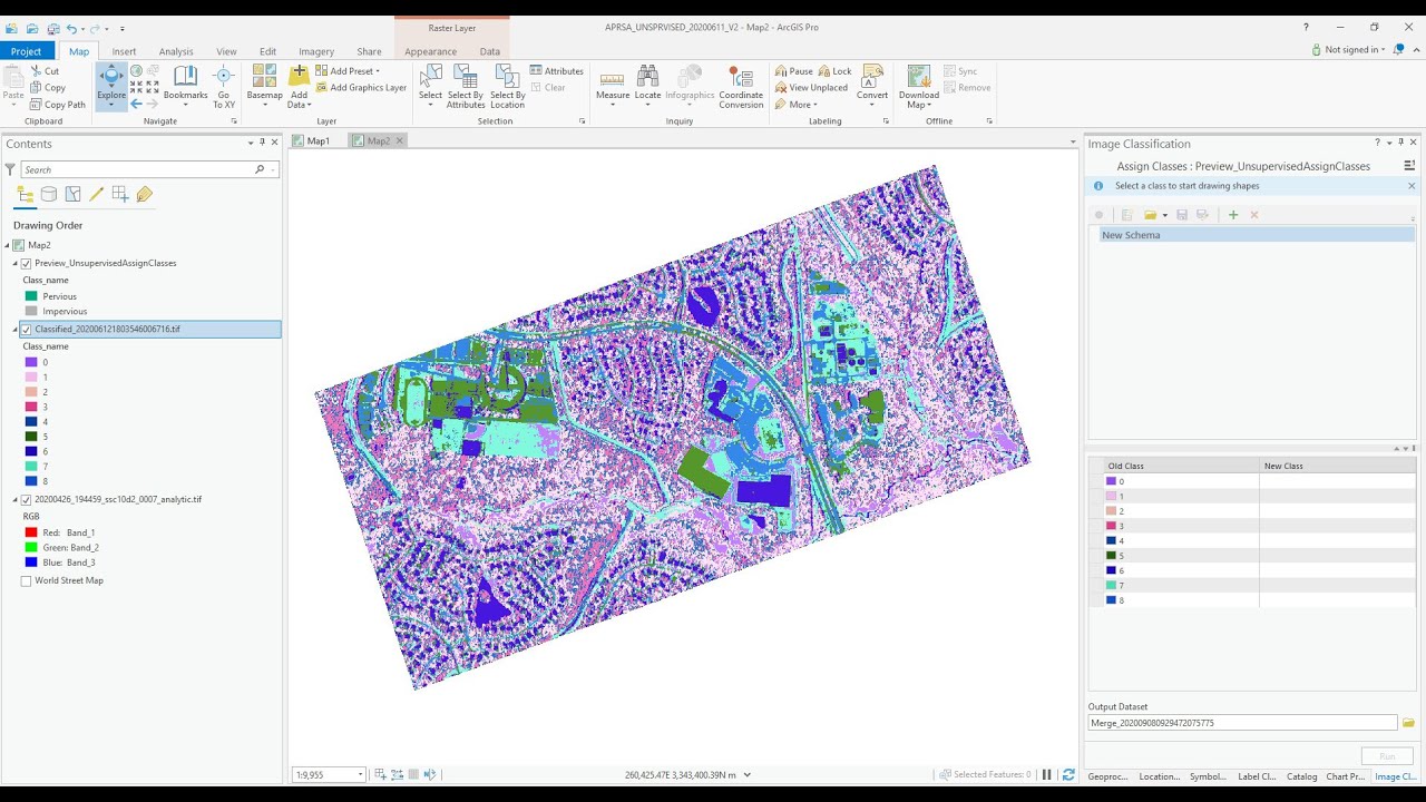 ArcGIS Pro: Unsupervised Classification