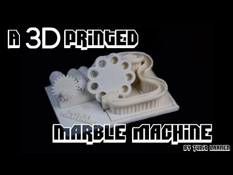 A 3D Printed Marble Machine by Tulio - Thingiverse