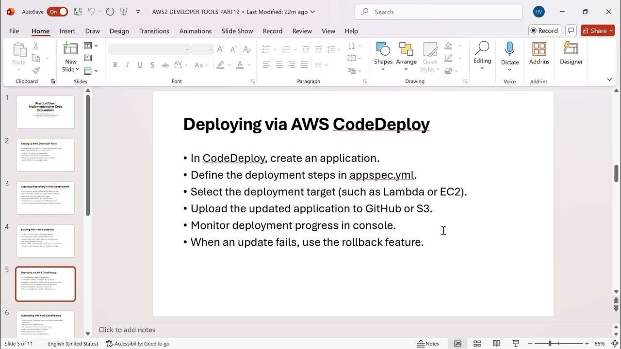 AWS Developer Tools Practical Guide | Part 2 – Implementation & Code  (AWS Developer Associate)