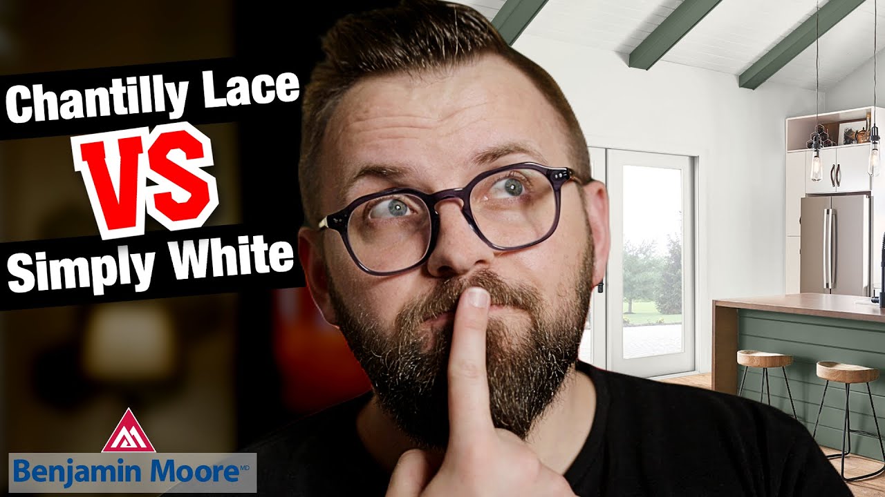 Benjamin Moore Chantilly Lace Vs Simply White