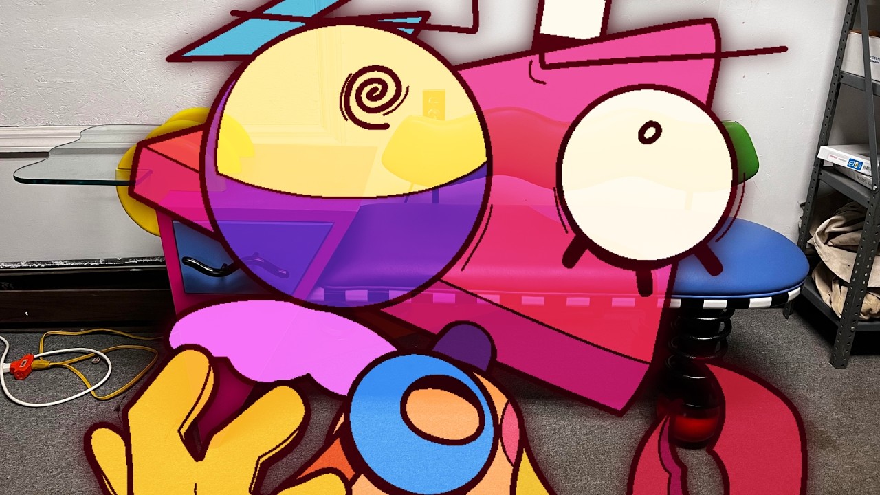 Marketable Zooble Couch | The Amazing Digital Circus Animatic