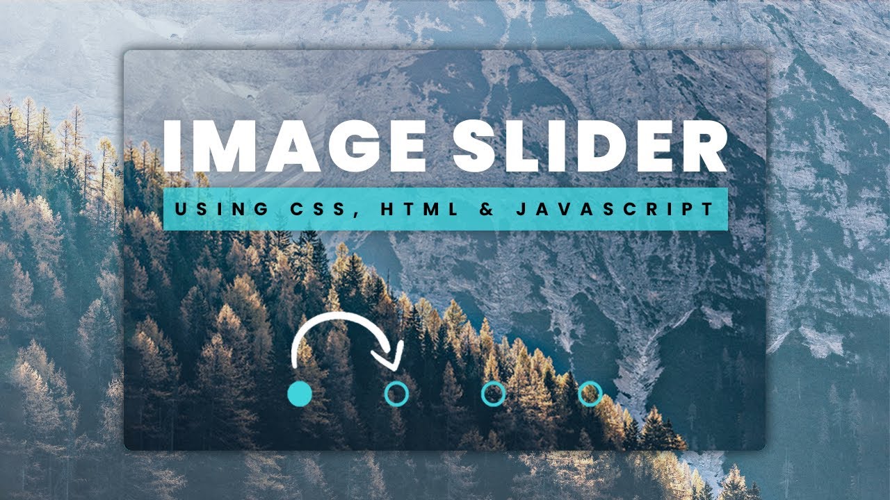 Image Slider - With Auto-play & Manual Navigation Buttons - Using CSS, HTML & Javascript