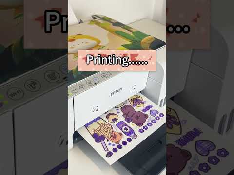 Print Stickers | How To Make Stickers | Stickers Vinyl | Vinyl Sticker Printing | A-SUB® Paper#diy