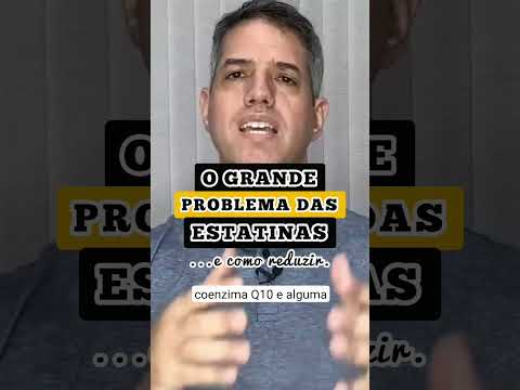 O GRANDE PROBLEMA DAS ESTATINAS (QUE REDUZ O COLESTEROL) Dr Alain Dutra #shorts #saude #estatinas
