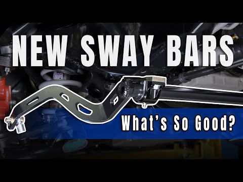 CPP High-Clearance Front and Pro-Touring Rear Adjustable Sway Bars