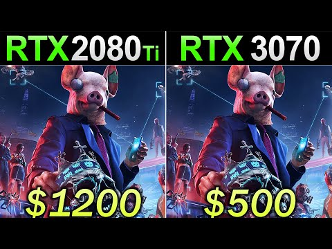 RTX 2080 Ti Vs. RTX 3070 | 1440p and 2160p Gaming Benchmarks
