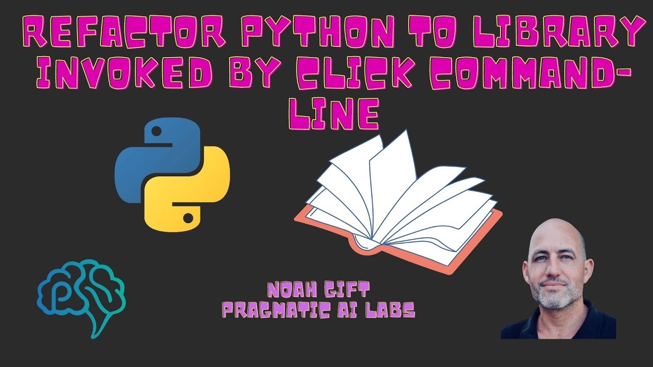 Refactoring a Python script into a library called by Python Click CLI