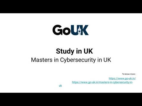 Masters in Cybersecurity in UK | GoUK @91500 49665