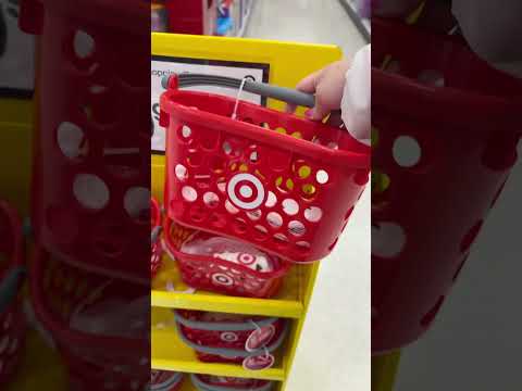 Found Target Toy Shopping Baskets #target #easter #basket #trend #viral #targetfinds #mini #shopping
