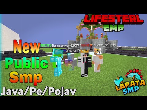 🌪️ New Best Cracked Public Smp Server For Minecraft 🦁 | Java/Pe/Pojav | 24/7 Online | Free To Join 🍧