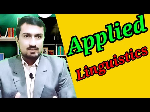 Applied linguistics | what is applied linguistics |