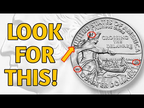 How much is the Crossing the Delaware quarter Worth | 2021 quarters worth money