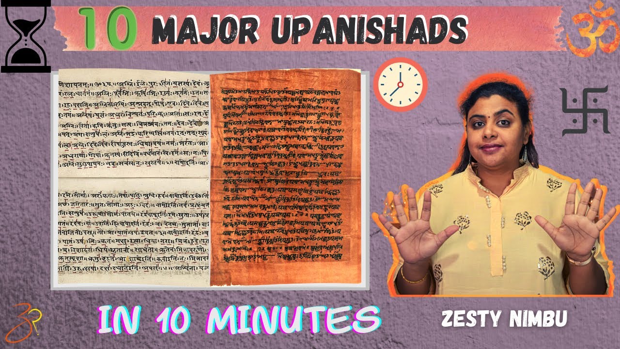 10 Major Upanishads in 10 Minutes! - *In brief*