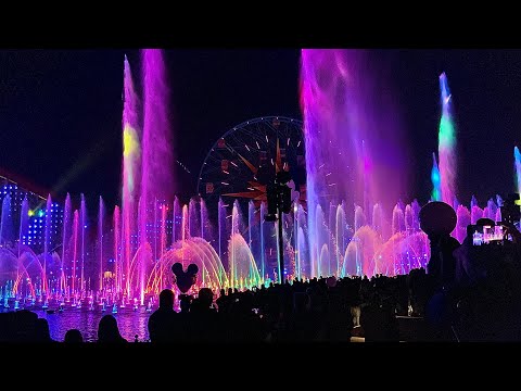 [4k] World Of Color One 2023 - Disney's 100th Anniversary Celebration