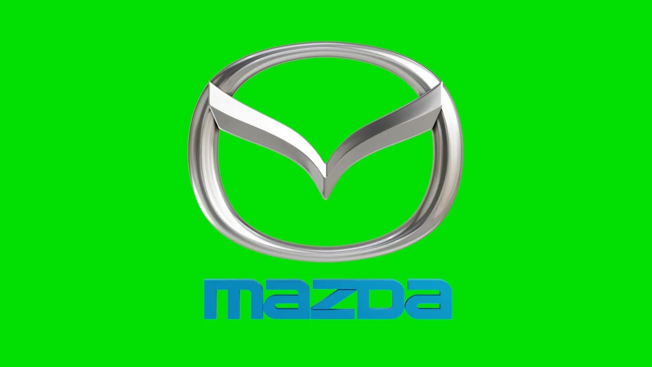 Mazda 3D Logo | Green Screen Background Video