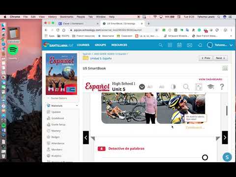 How to access Santillana USA
