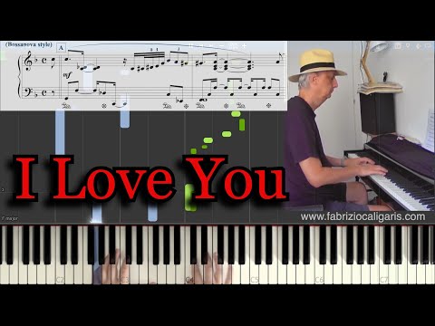 I Love You (Cole Porter) - Piano Tutorial - Sheet Music in PDF