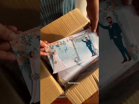 Wedding card design #ytshorts #weeding #shorts