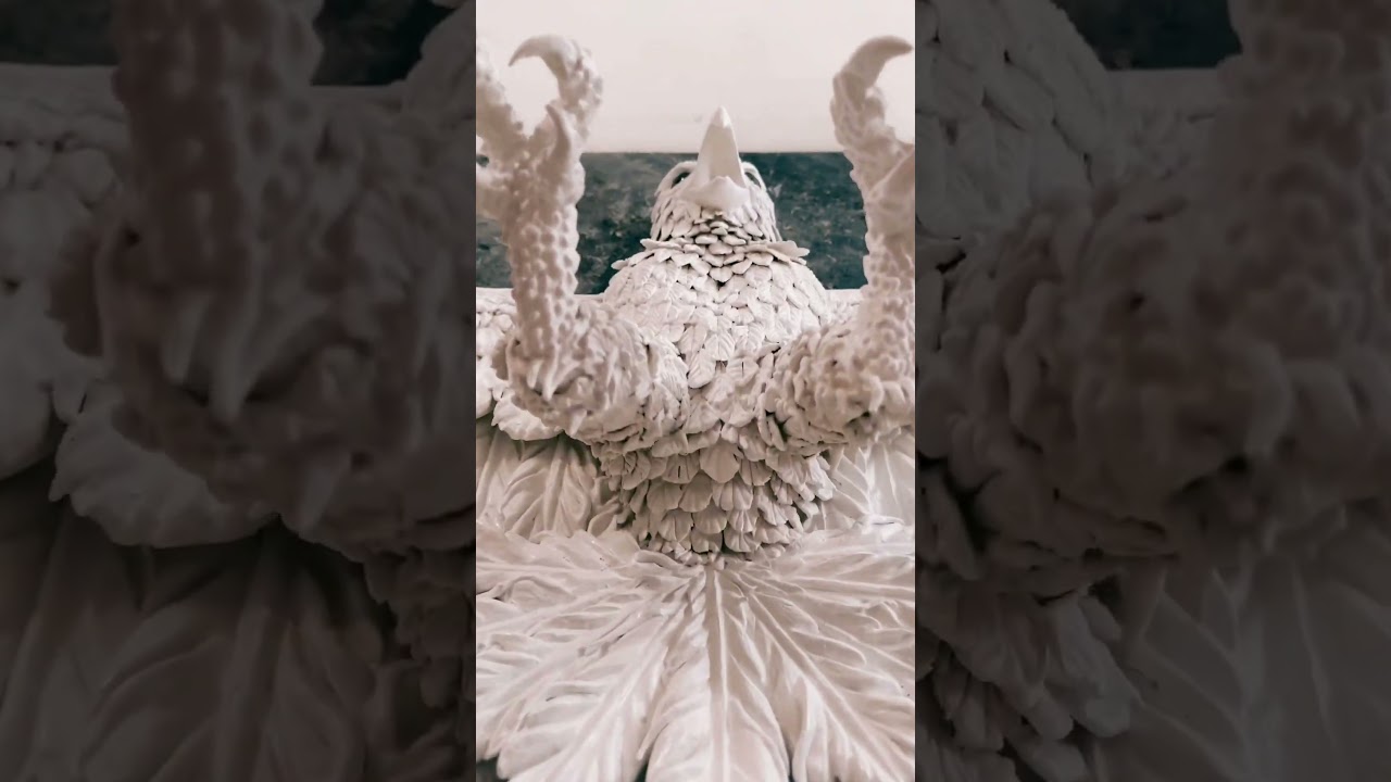 #sculpture #eagle #plaster #design #artist #decoration