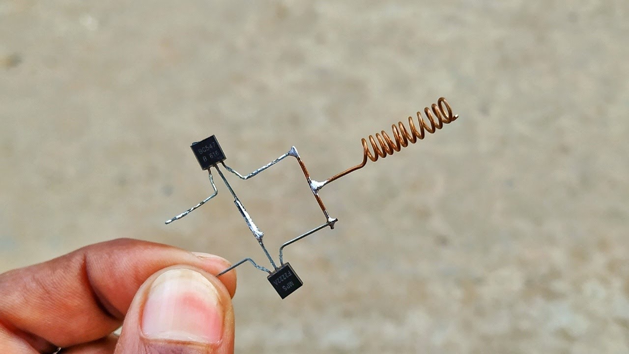 TOP 3 ELECTRONIC PROJECTS WITH BC547 TRANSISTOR