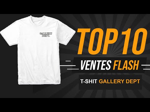 Le T-shirt Gallery Deept trone parmis le TOP des ventes en Suisse