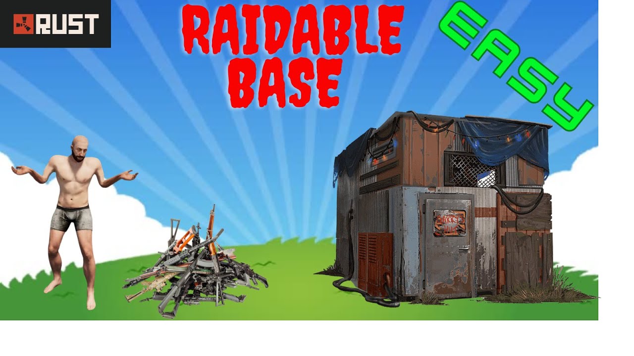 rust raidable bases (easy)