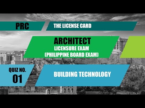 ALE - Building Technology - Quiz no. 1