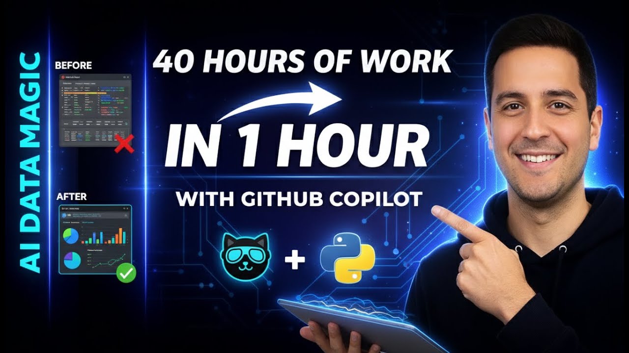 GitHub Copilot Turned 40 Hours of Work Into Beautiful Charts